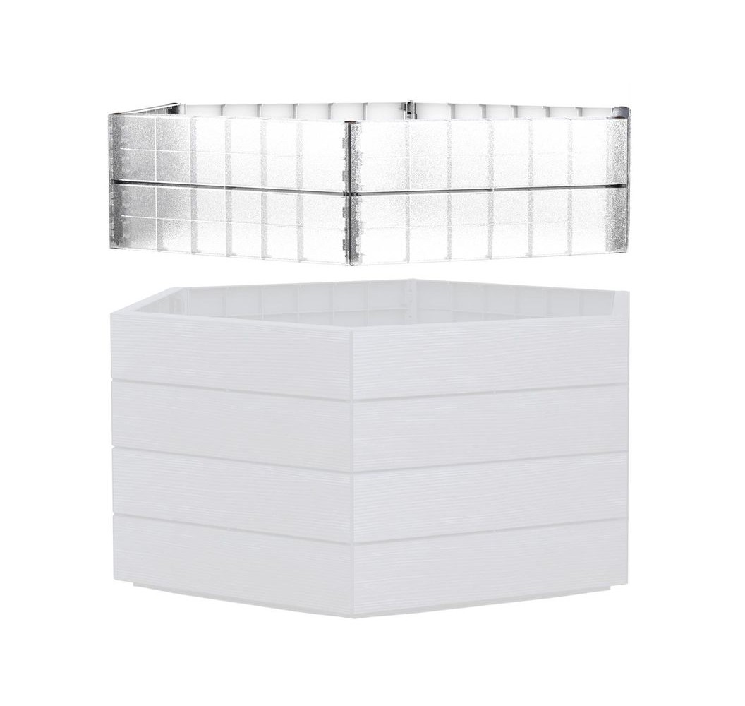 Growth transparent module for ERGO raised bed