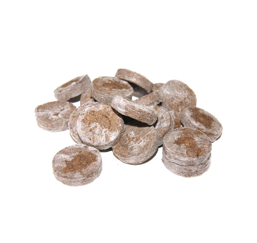 Set of 20 coco pellet plugs ø44mm - VG Garden