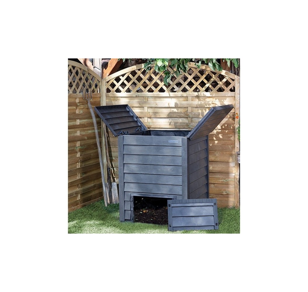 Thermo-Wood komposter 400L med gitter.