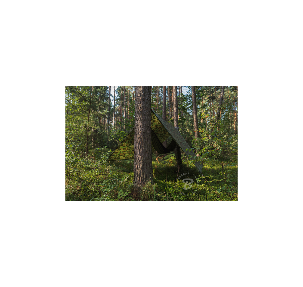 Koormakate CAMOforest 90g/m² 6 x 8m