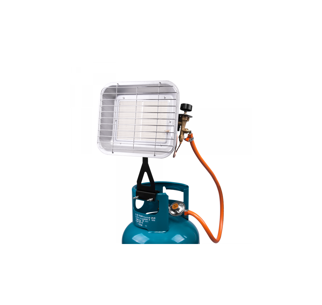 Gas heater for gas cylinder