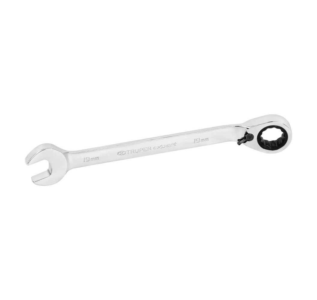 Truper reversible ratcheting combination wrench 19mm