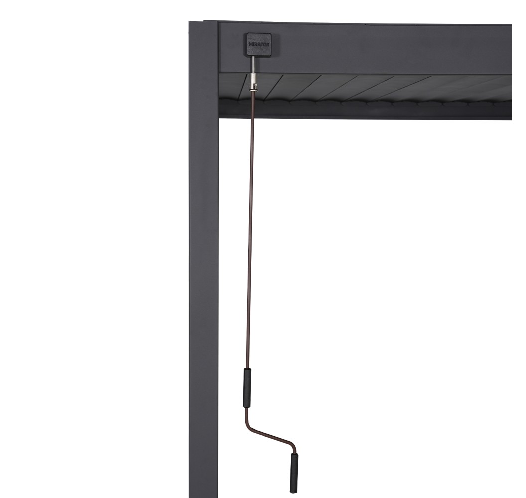 Varikatus MIRADOR-88 3x3m, tumehall